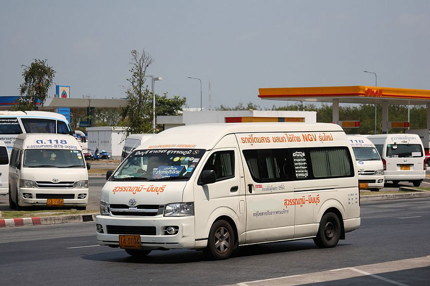 Public Van - Route 551: Bangkok transport guide | Travelvui