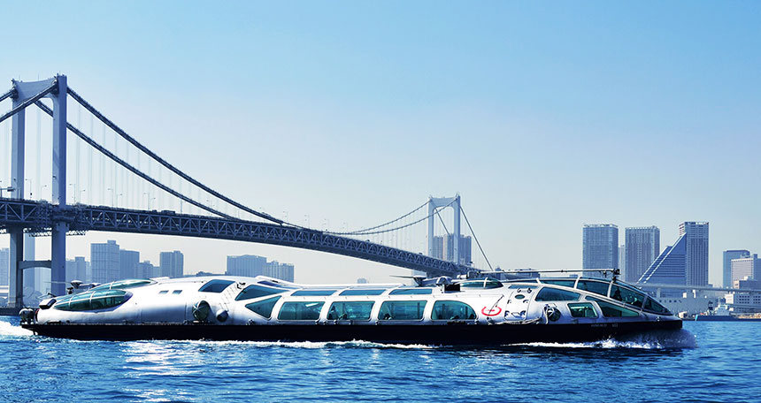 Waterbus Ferries : Tokyo Transport Guide | Travelvui