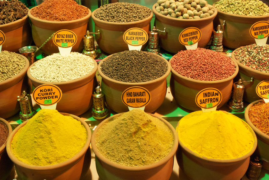 Turkish Spices : Recommended Istanbul Souvenir | Travelvui