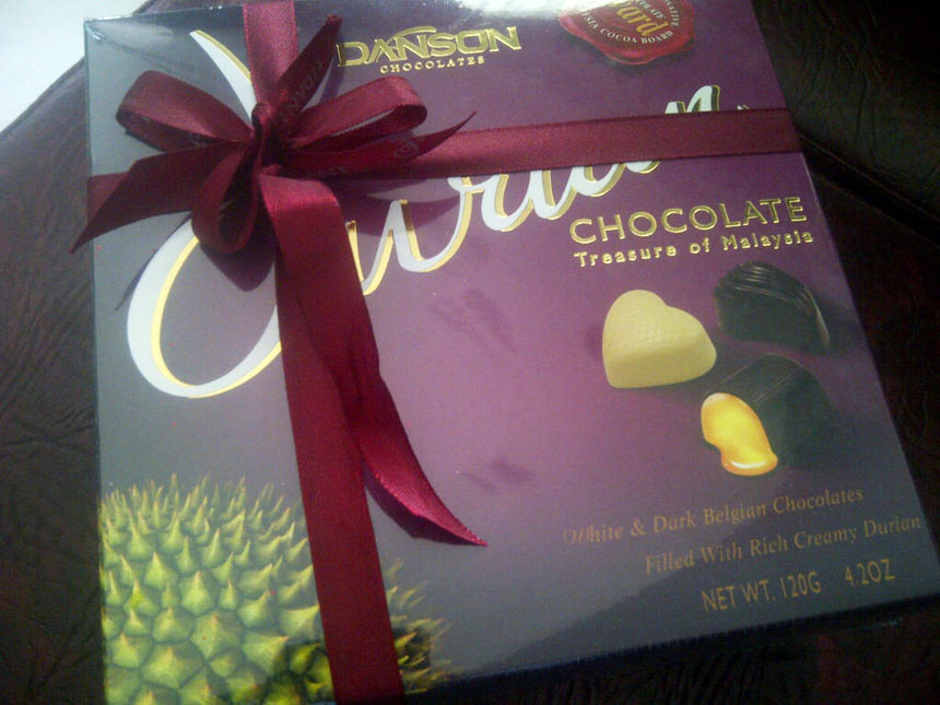 Durian Chocolate: Recommended Souvenir From Kuala Lumpur | Travelvui